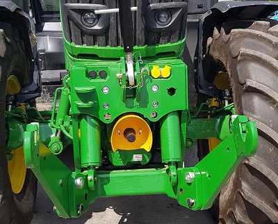 New front PTO and linkage system for John Deere 6230R and 6250R (Tier 4 ...