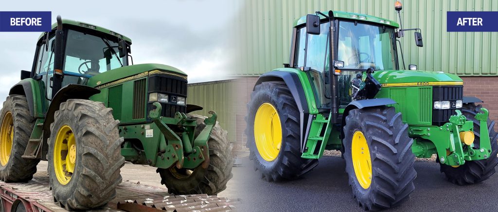 Lynx to showcase refurbished Deere 6800 at LAMMA - Lynx EngineeringLynx ...